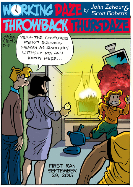 Working Daze by John Zakour and Scott Roberts for February 18, 2021 ...