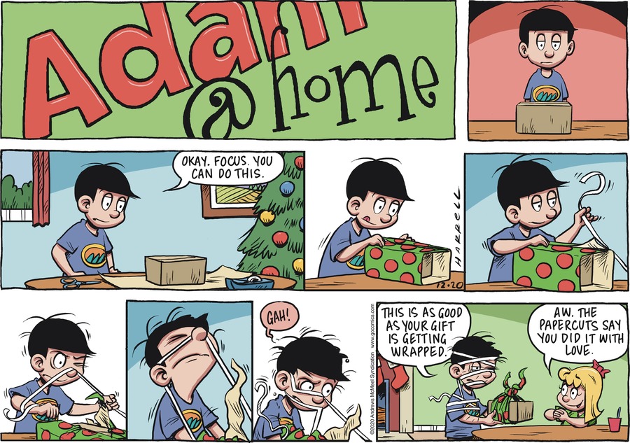 Adam@Home by Rob Harrell for December 20, 2020 | GoComics