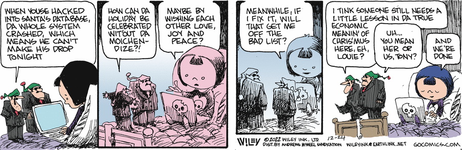 Non Sequitur by Wiley Miller for December 24, 2022 - GoComics