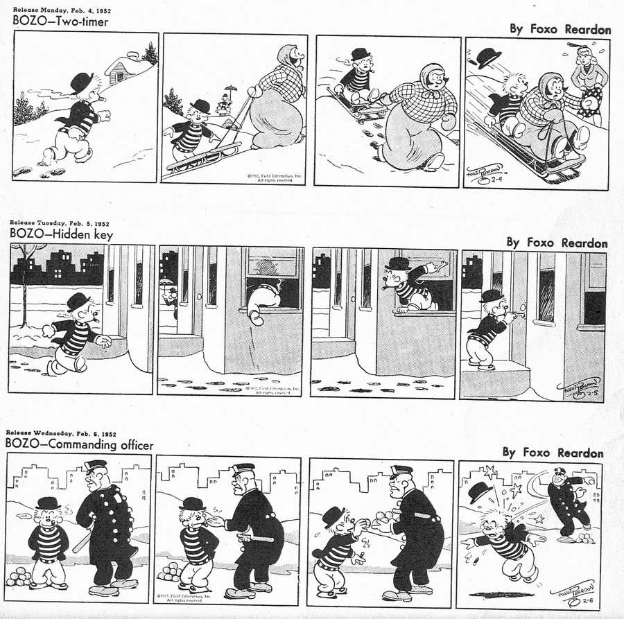 Bozo by Foxo Reardon for January 24, 2025 - GoComics