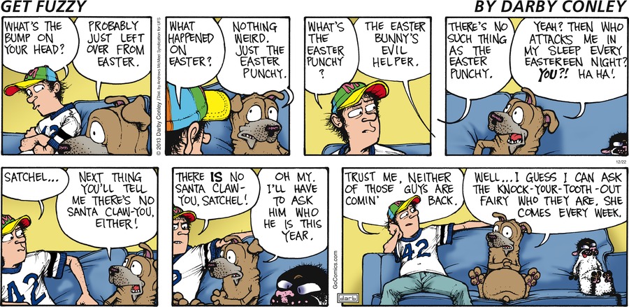 Get Fuzzy by Darby Conley for December 22, 2024 | GoComics