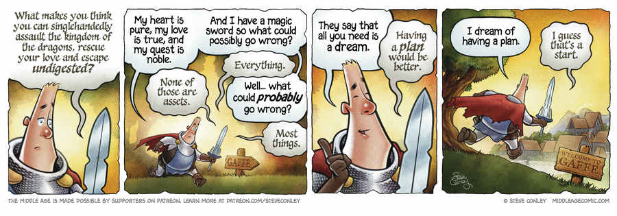 The Middle Age by Steve Conley for August 28, 2017 | GoComics