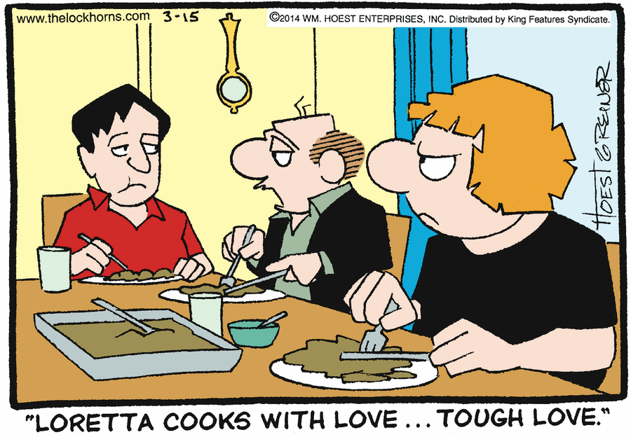 The Lockhorns by Bunny Hoest and John Reiner for March 15, 2014 - GoComics