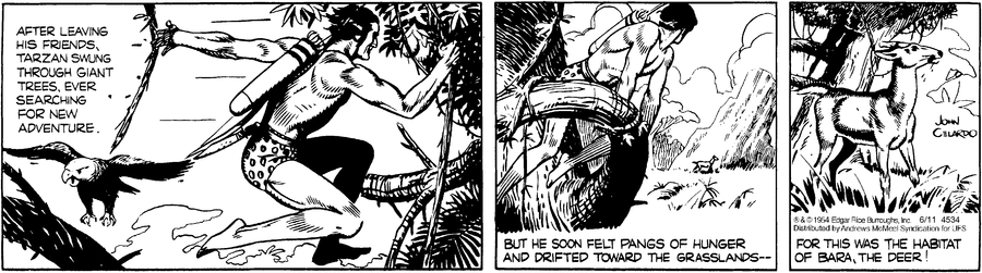 Tarzan by Edgar Rice Burroughs for June 11, 2020 - GoComics