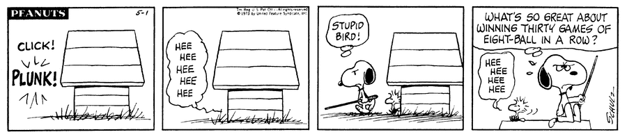 Peanuts by Charles Schulz for May 01, 1973 - GoComics