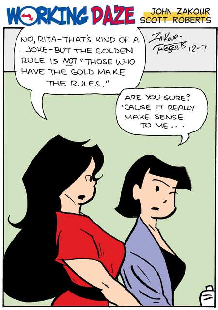 Working Daze by John Zakour and Scott Roberts for December 7, 2015 ...