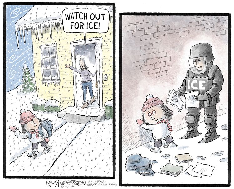 Nick Anderson by Nick Anderson for January 23, 2025 | GoComics