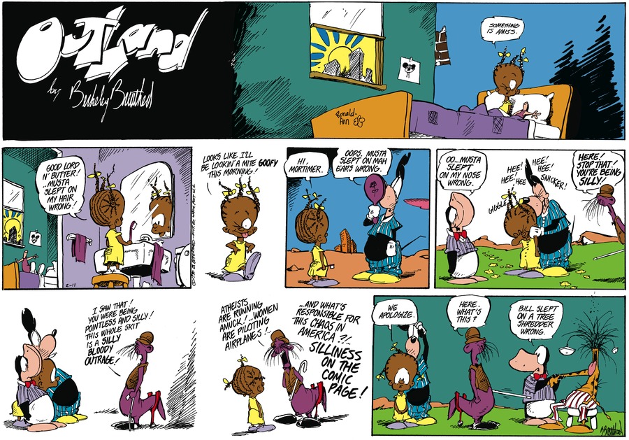 Outland by Berkeley Breathed for February 11, 1990 - GoComics