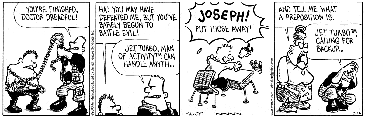 Frazz by Jef Mallett for March 12, 2003 - GoComics