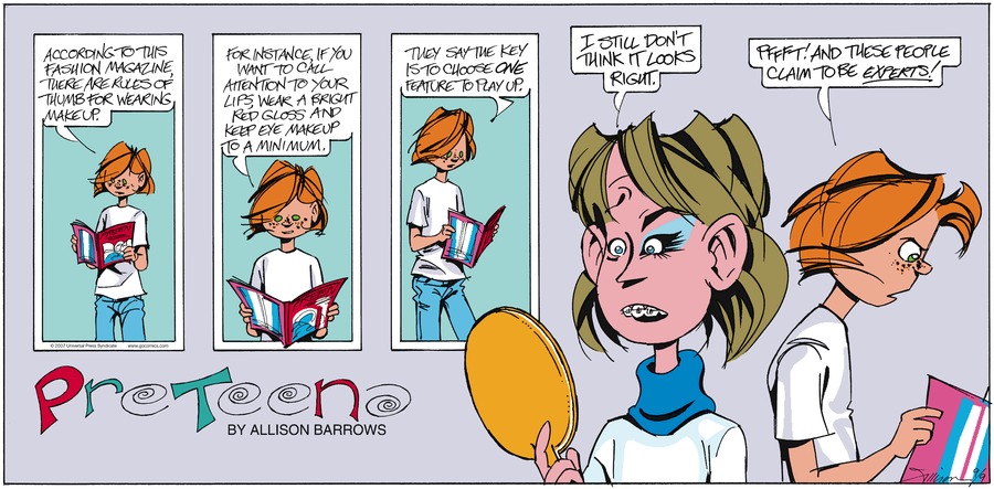 PreTeena by Allison Barrows for December 19, 2021 | GoComics