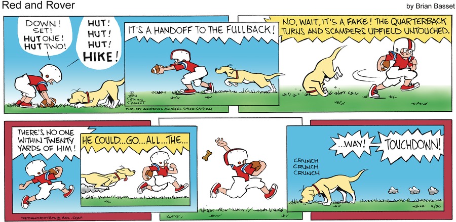 Red and Rover by Brian Basset for September 30, 2018 - GoComics