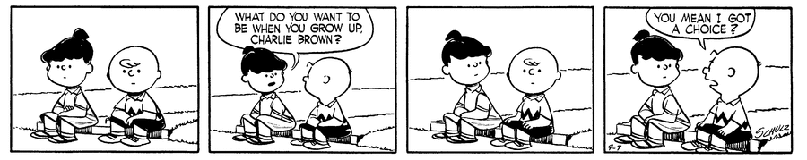 Peanuts by Charles Schulz for September 07, 1954 - GoComics