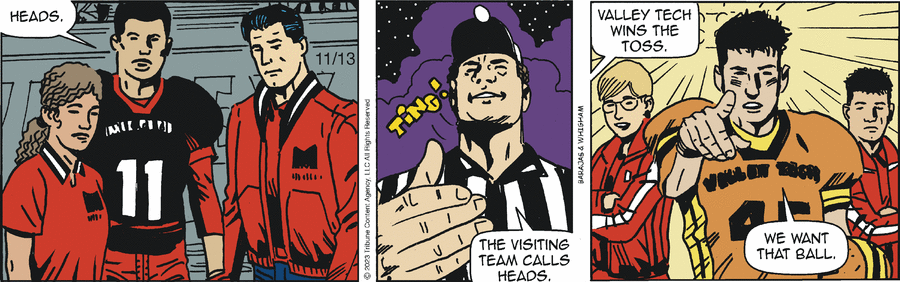 Gil Thorp by Henry Barajas and Rachel Merrill for November 13, 2023 ...