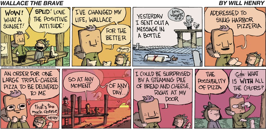 Wallace the Brave by Will Henry for January 31, 2021 - GoComics