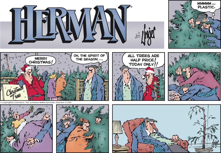 Herman by Jim Unger for December 15, 2024 - GoComics