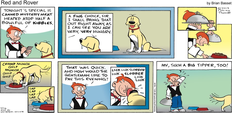 Red and Rover by Brian Basset for April 26, 2015 - GoComics