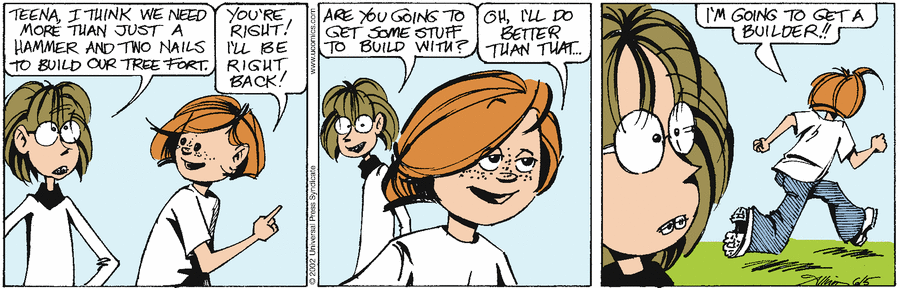PreTeena by Allison Barrows for June 05, 2002 - GoComics