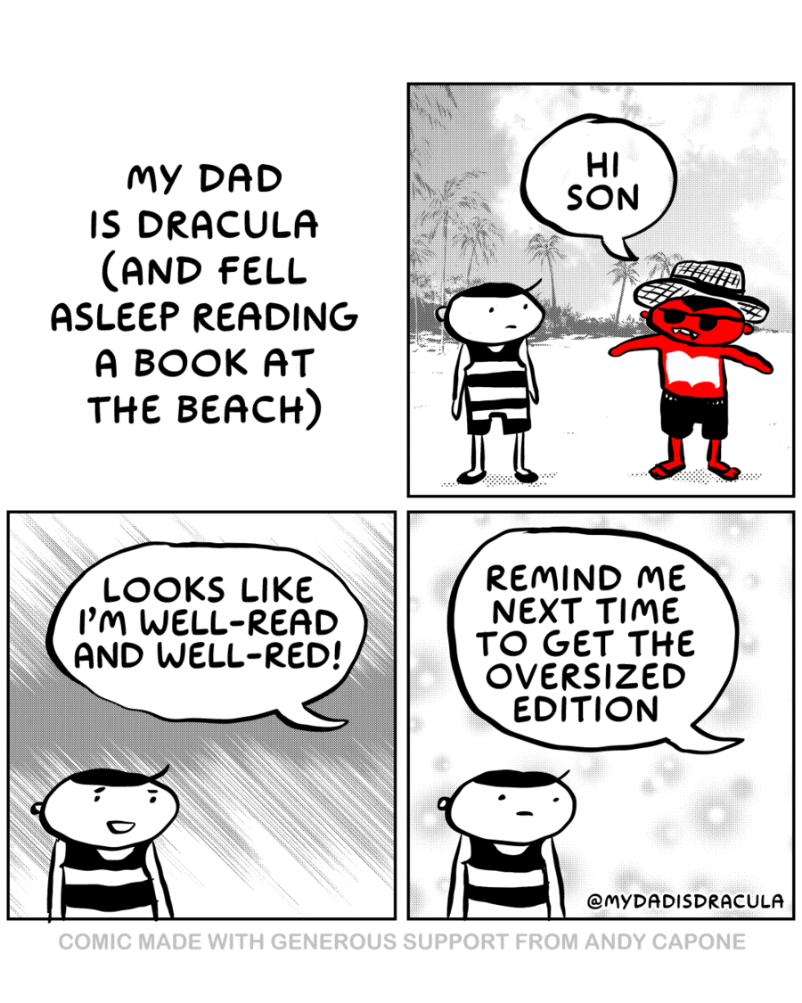 My Dad is Dracula by Jason Poland for February 25, 2025 | GoComics