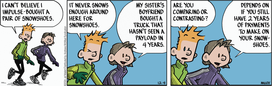 Frazz by Jef Mallett for December 04, 2024 - GoComics