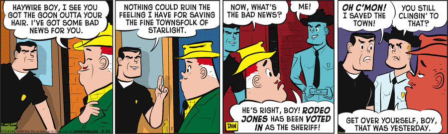 Rip Haywire by Dan Thompson for May 24, 2014 - GoComics
