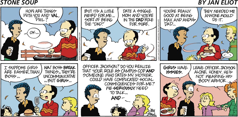 Stone Soup by Jan Eliot for October 14, 2007 | GoComics