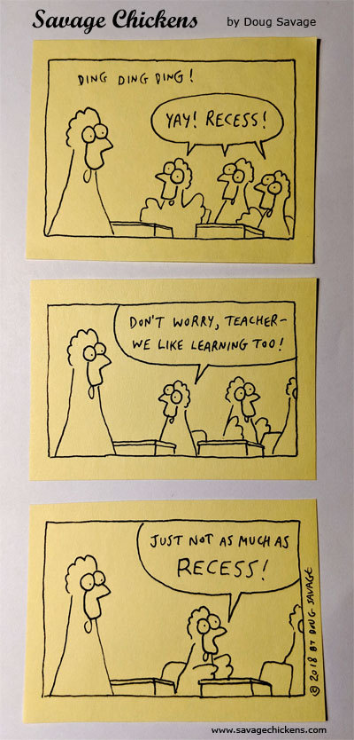 Savage Chickens by Doug Savage for December 02, 2022 - GoComics