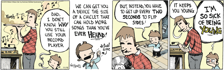 Wallace the Brave by Will Henry for November 16, 2018 - GoComics