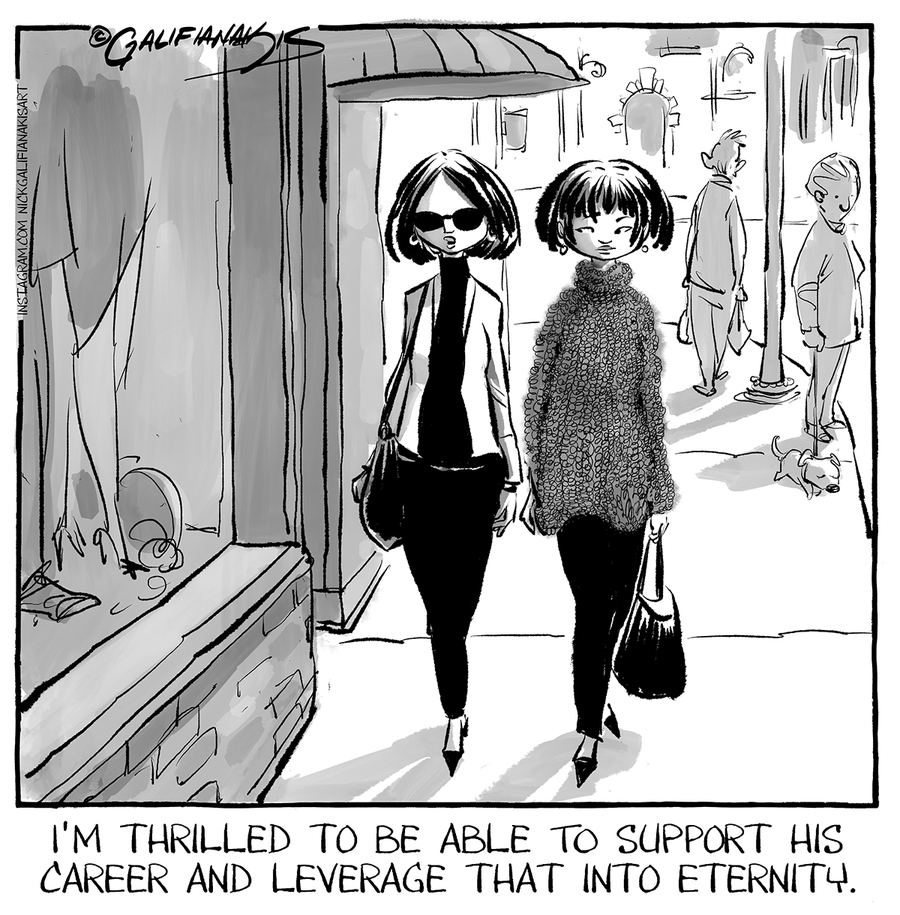 Nick and Zuzu by Nick Galifianakis for December 11, 2023 | GoComics