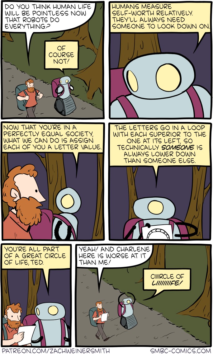 Saturday Morning Breakfast Cereal by Zach Weinersmith for February 23 ...