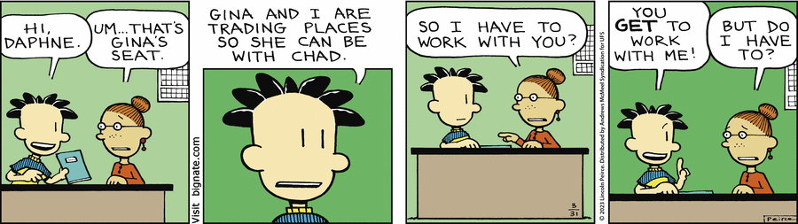Big Nate by Lincoln Peirce for March 31, 2023 - GoComics