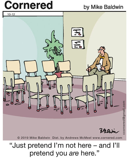 Cornered by Mike Baldwin for October 12, 2019 - GoComics