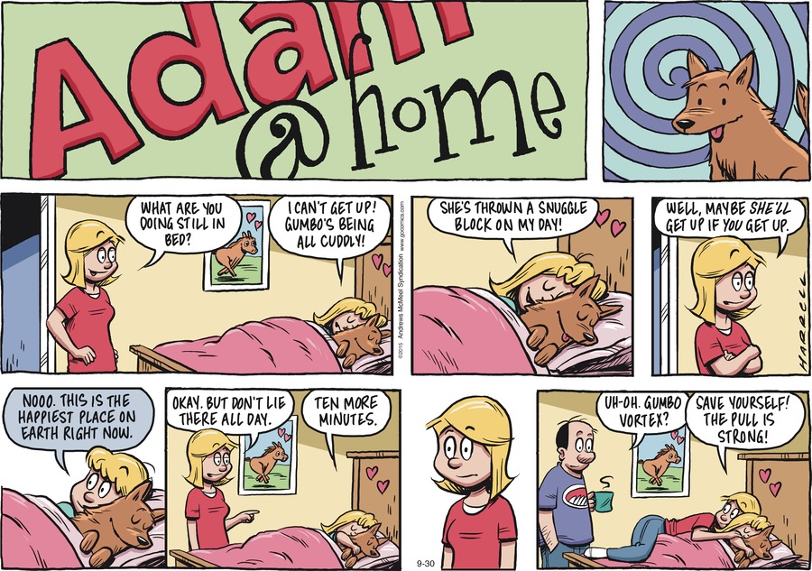 Adam@Home by Rob Harrell for September 30, 2018 | GoComics
