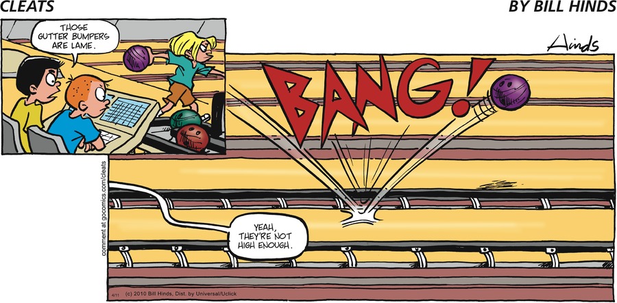 Cleats by Bill Hinds for April 14, 2019 | GoComics