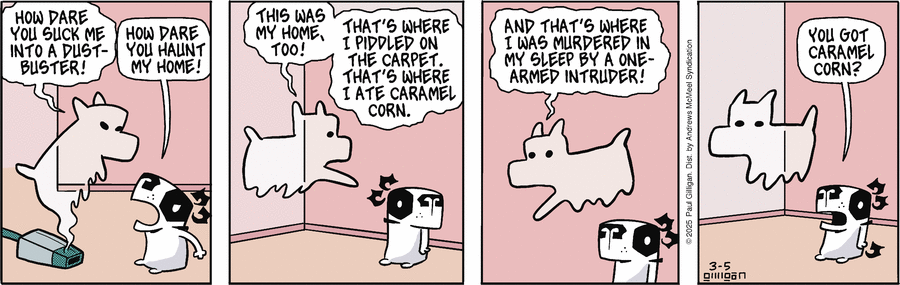 Pooch Cafe by Paul Gilligan for March 05, 2025 - GoComics