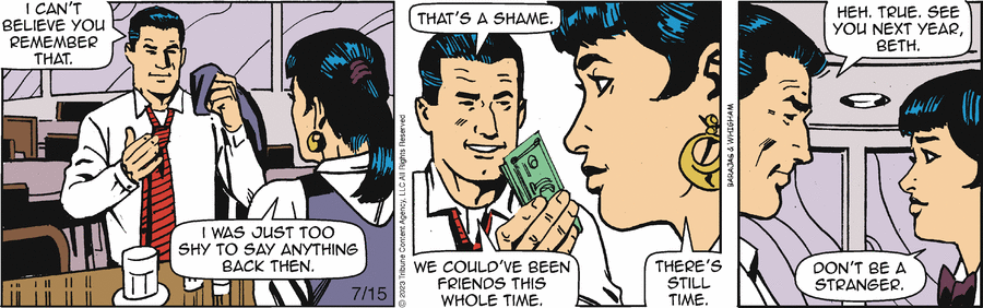 Gil Thorp by Henry Barajas and Rachel Merrill for July 15, 2023 | GoComics