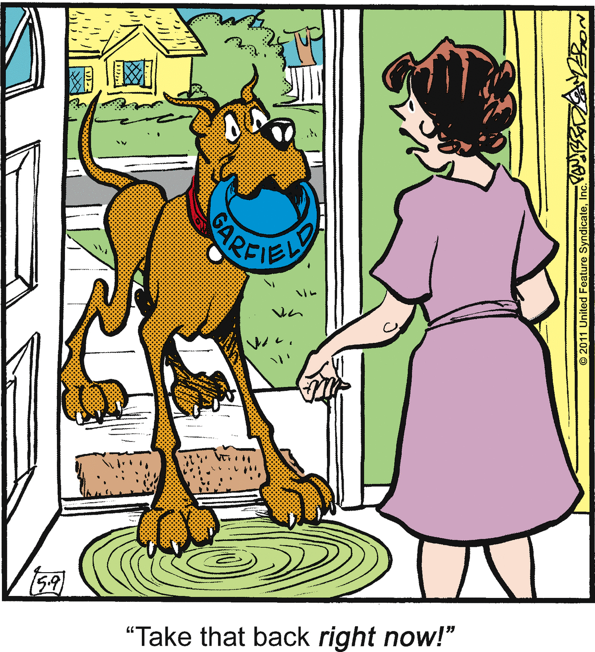 Marmaduke by Brad Anderson for May 09, 2011 - GoComics