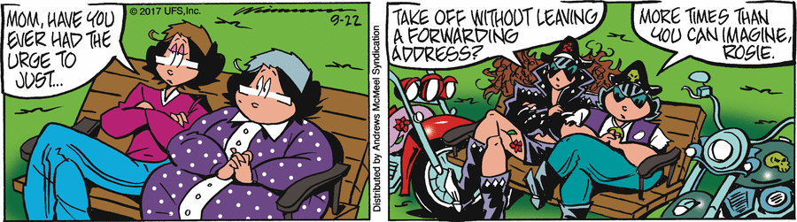 Rose is Rose by Don Wimmer and Pat Brady for September 22, 2017 - GoComics