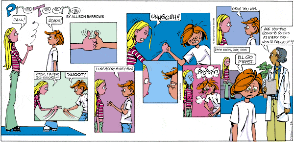 Read PreTeena by Allison Barrows on GoComics