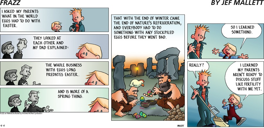 Frazz by Jef Mallett for April 04, 2021 - GoComics