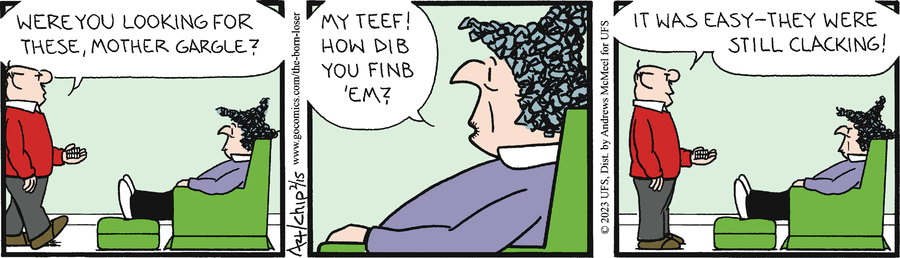 The Born Loser by Art and Chip Sansom for February 15, 2023 - GoComics