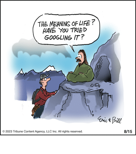 Bottomliners by Eric and Bill Teitelbaum for August 15, 2023 | GoComics