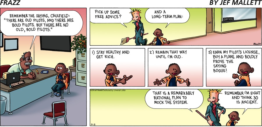 Frazz by Jef Mallett for February 02, 2014 - GoComics