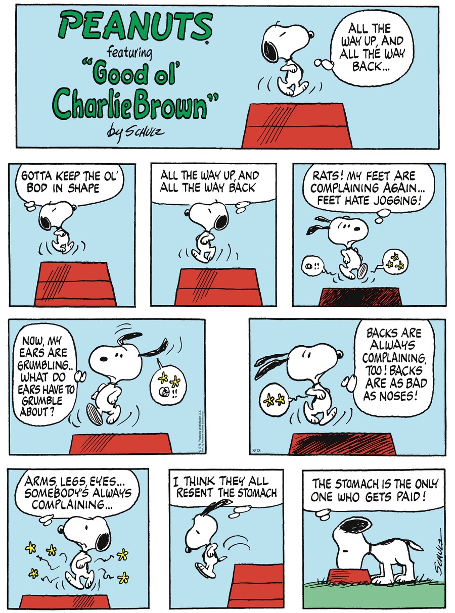 Peanuts by Charles Schulz for August 13, 2023 - GoComics