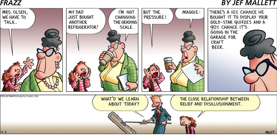 Frazz by Jef Mallett for April 03, 2016 - GoComics