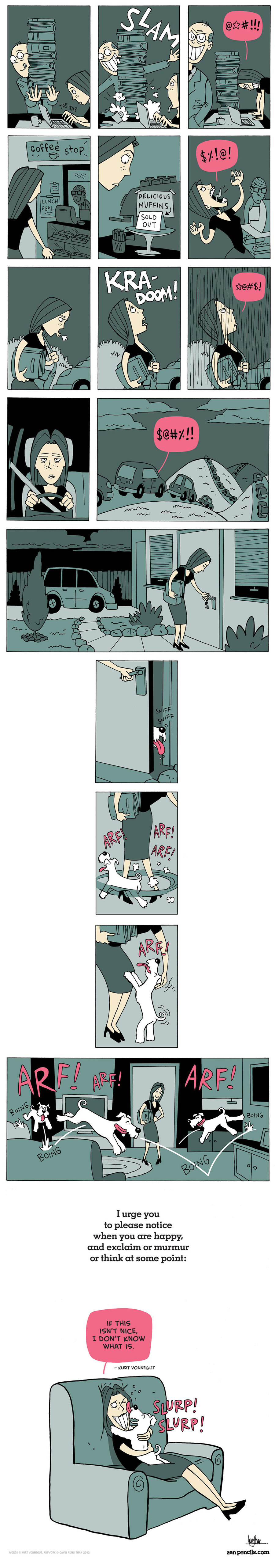 Zen Pencils by Gavin Aung Than for March 09, 2015 - GoComics