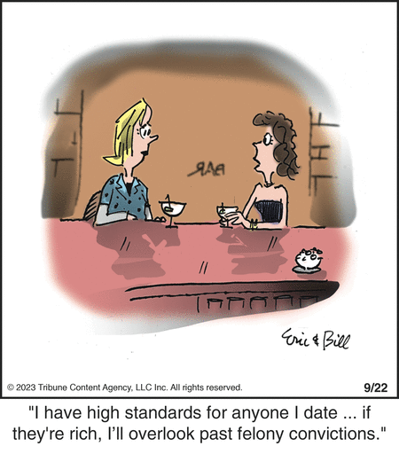 Bottomliners by Eric and Bill Teitelbaum for September 22, 2023 | GoComics