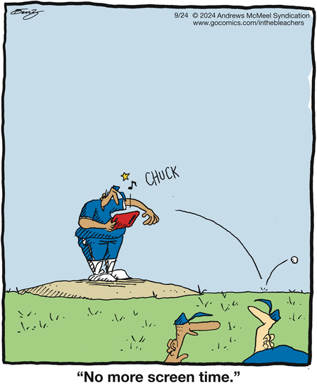 In the Bleachers by Ben Zaehringer for September 24, 2024 - GoComics