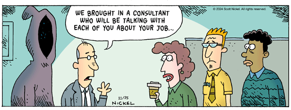 Eek! by Scott Nickel for November 25, 2024 | GoComics