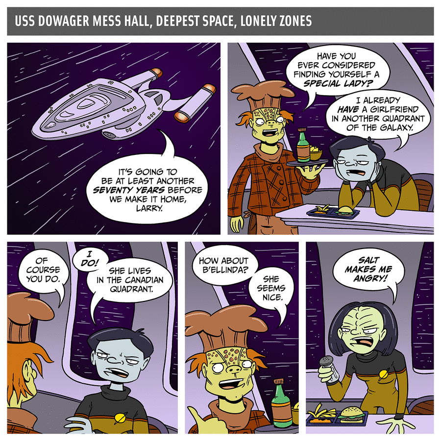 Scenes from a Multiverse by Jon Rosenberg for June 20, 2017 - GoComics