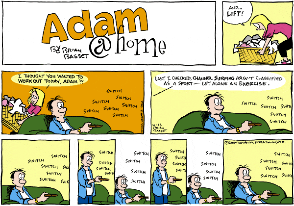 Adam@Home by Rob Harrell for April 18, 2004 - GoComics